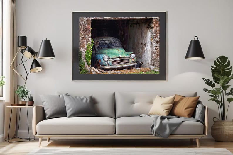 Rusty Morris Minor for Sale Art Photo Print Art Quality Giclee Print by ...