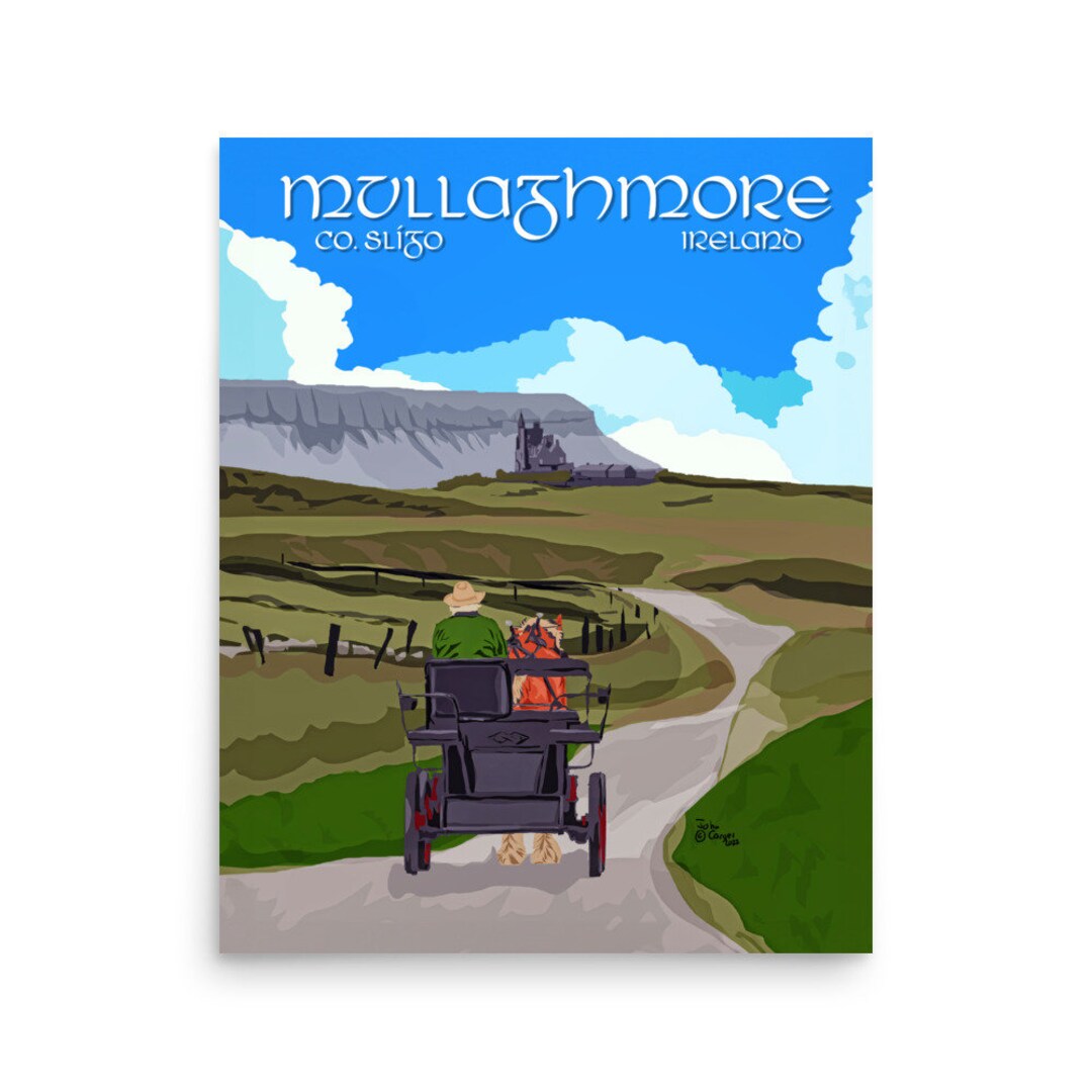 Mullaghmore Benbulben Classiebawn Castle Ted the Heavy Horse Art Deco ...