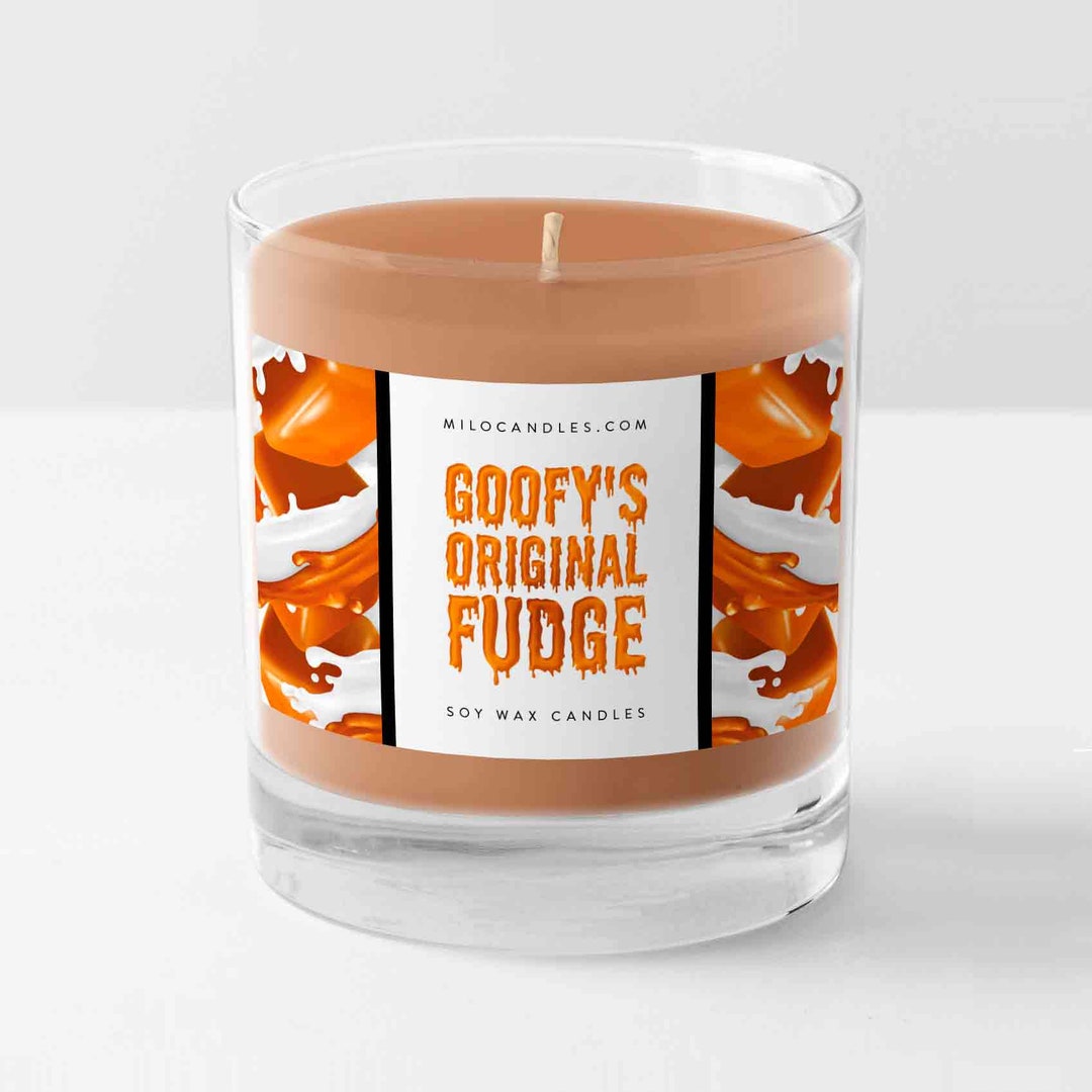 Goofy's Original Fudge Candle: Luxury Hand Poured Soy Wax - Etsy