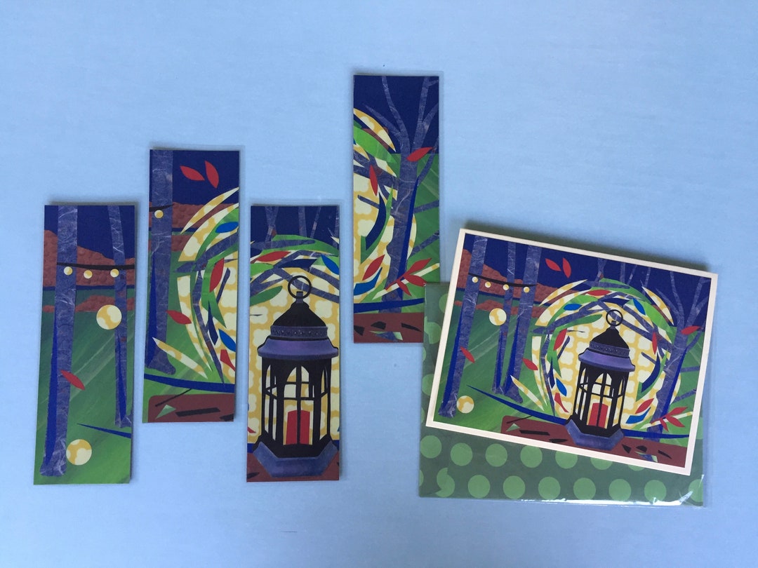 Lantern Bookmark Set - Etsy