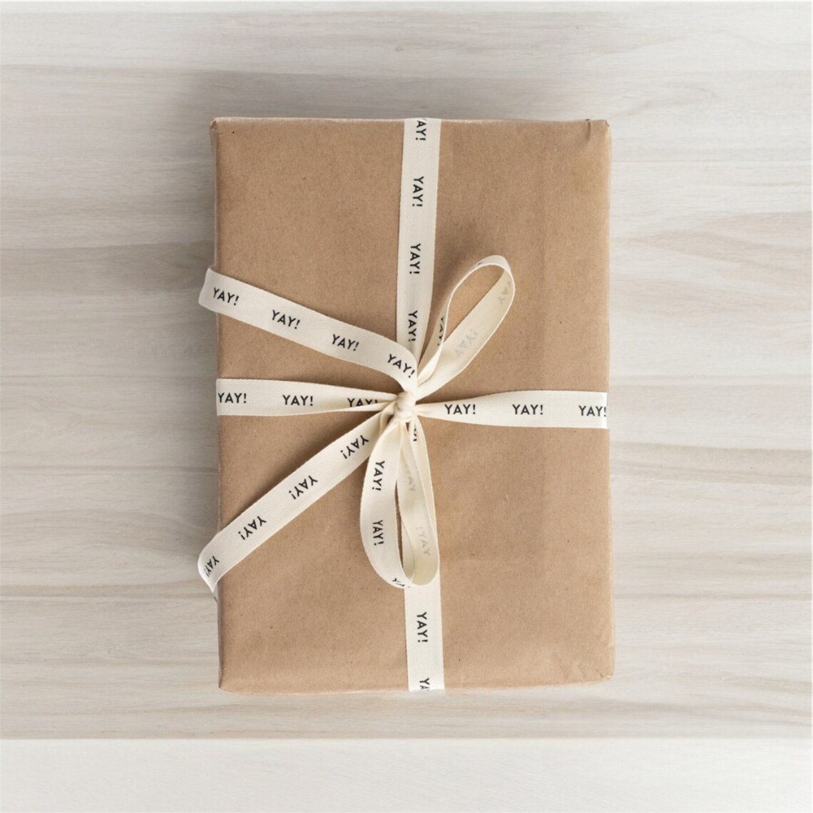 Cotton Herringbone Custom Ribbon Natural- 10 Yards - Etsy