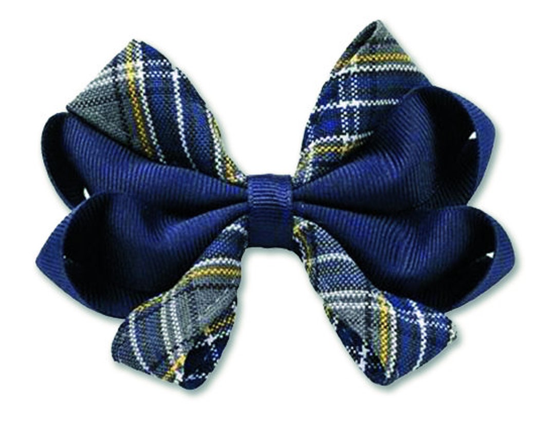Carnival Bow, School Uniform, Plaid Bows, Back to School, Hair ...