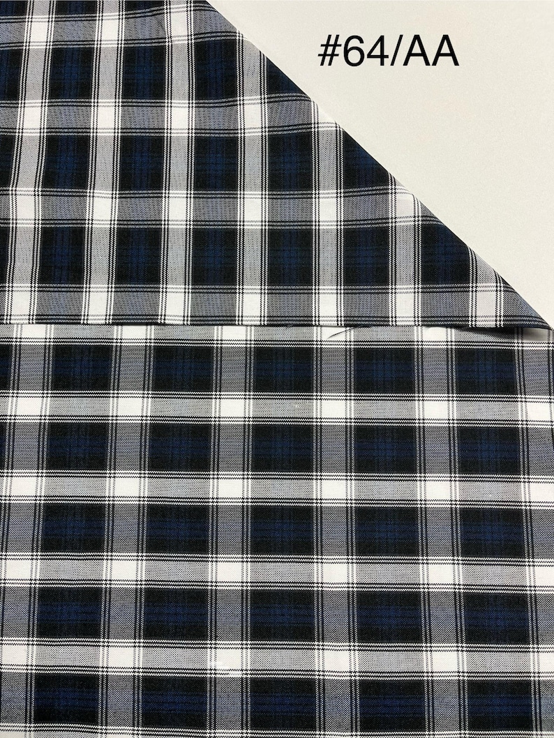 School Uniform Plaid Fabrics - Etsy