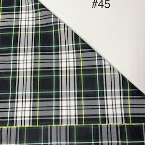 School Uniform Plaid Fabrics - Etsy