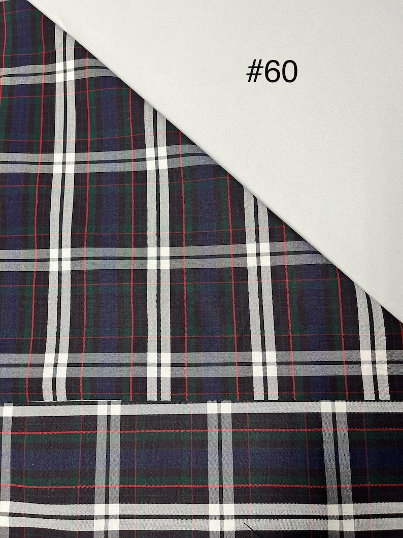 School Uniform Plaid Fabrics - Etsy