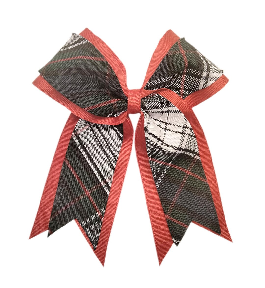 Layered Cheer Bow, School Uniform, Plaid Bows, Back to School, Hair ...