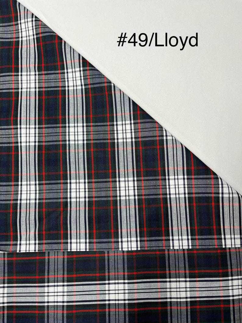 School Uniform Plaid Fabrics - Etsy