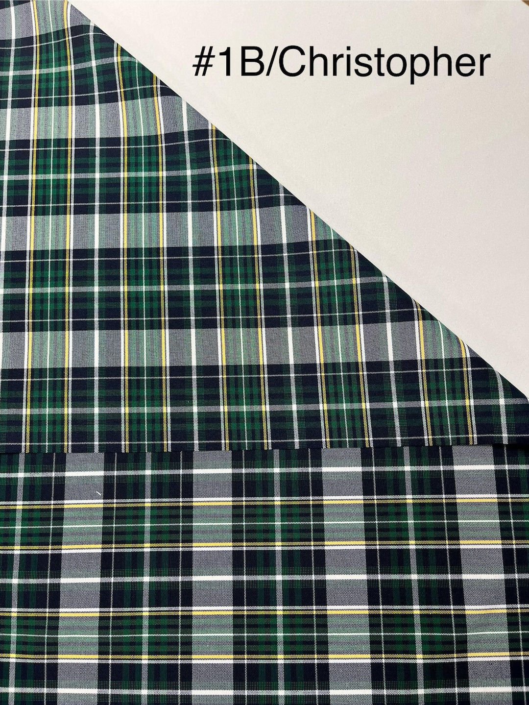 School Uniform Plaid Fabrics - Etsy