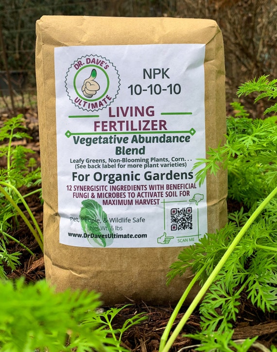 Organic Fertilizer Label