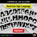 Auslan Alphabet With Letter Svg, Auslan Letter Svg, Files for Svg, Dxf ...