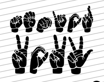 ASL Graduation SVG, Graduation Announcement 2023, Asl Graduation 2023 ...