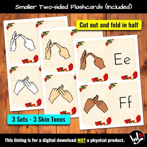 BSL Sign Language Flashcard Bundle • BSL Abcs • Abc Flashcards Bsl ...