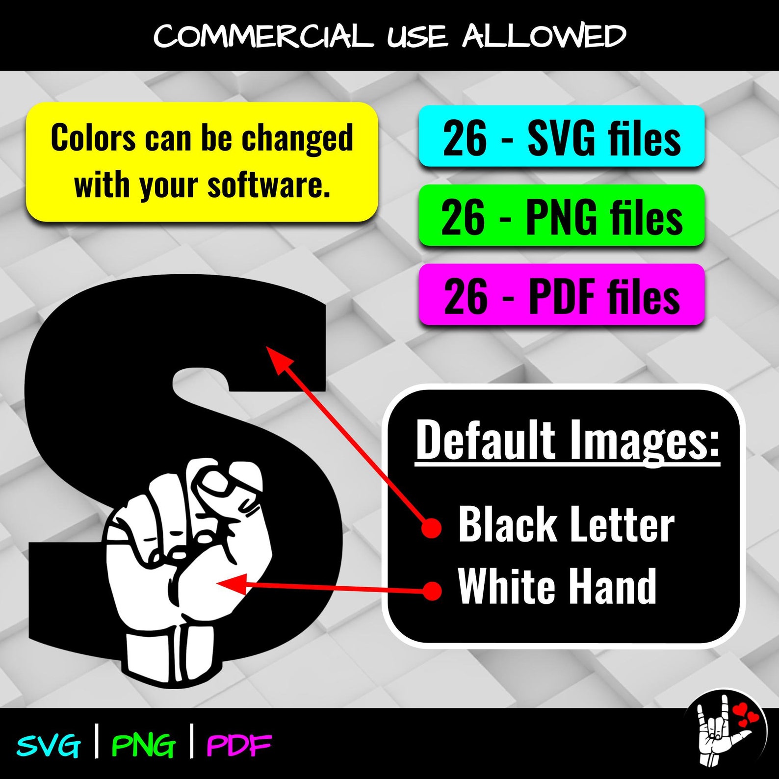 ASL SVG Sign Language Alphabet SVG • American Sign Language Svg • Asl ...