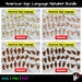 BSL Font TTF Files Auslan Fonts Type in British Sign Language Auslan ...