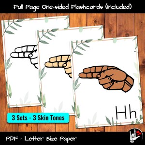 ASL Flashcards Sign Language Bundle • ASL Abcs • Abc Flashcards ...