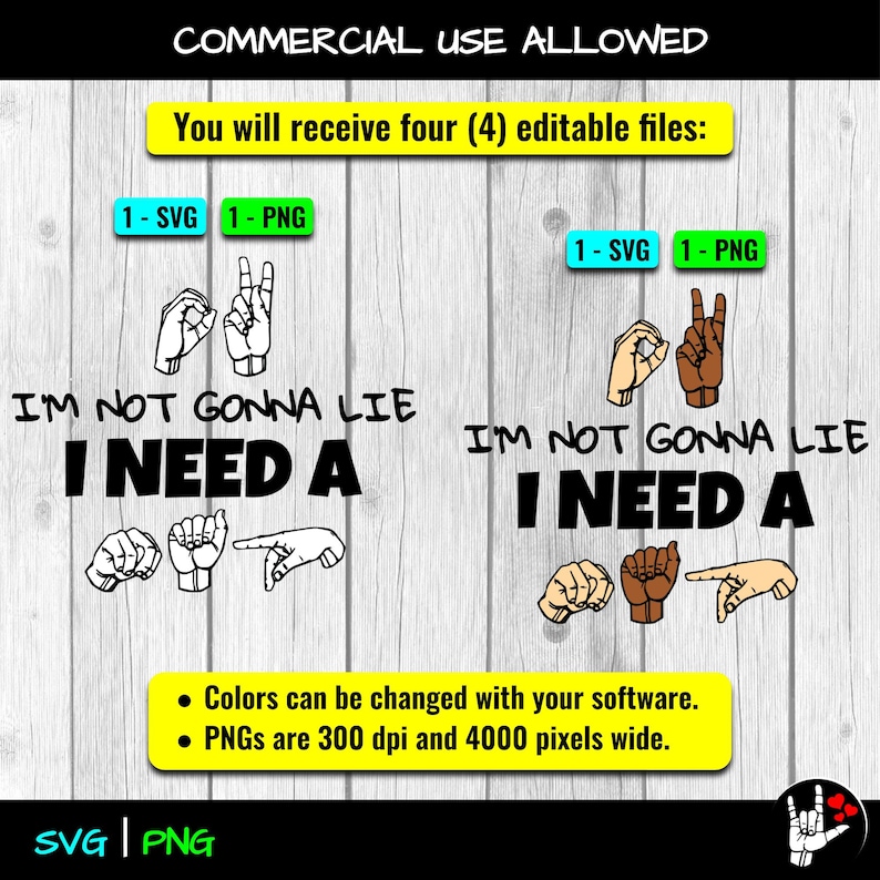 ASL SVG Need A Nap Sign Language SVG Cut Files - Etsy