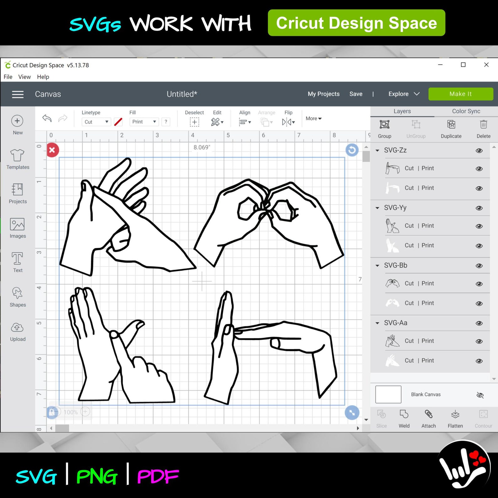 BSL Alphabet Sign Language Alphabet SVG British Sign Language Svg Bsl ...
