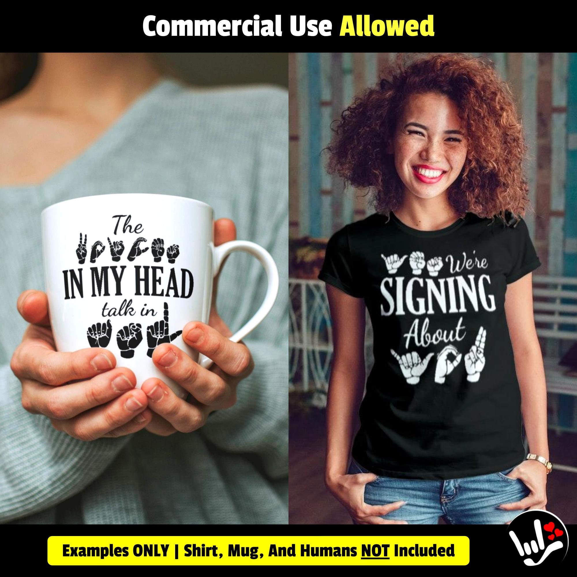 ASL Sign Language SVG Bundle • ASL Vibes #1 • Svg Png • Cut Files ...