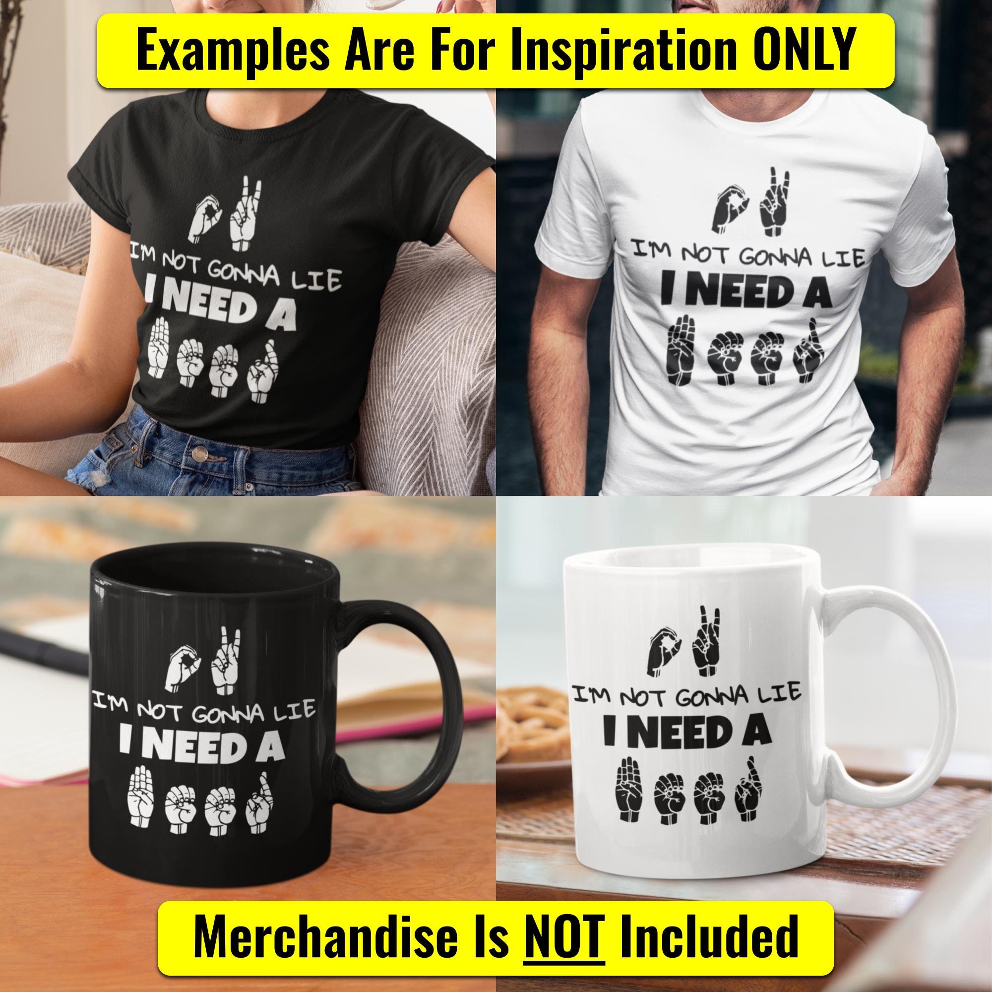 ASL SVG Ok I'm Not Gonna Lie I Need a BEER Sign Language - Etsy UK