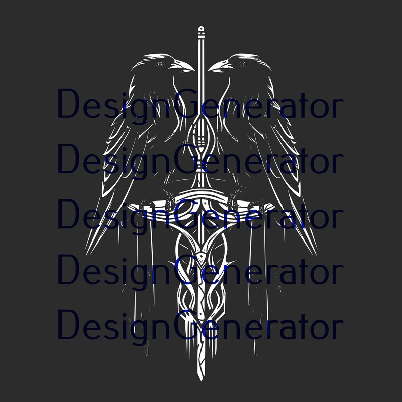 13 Odin's Ravens SVG and PNG Bundle – Hugin and Munin Norse Mythology ...