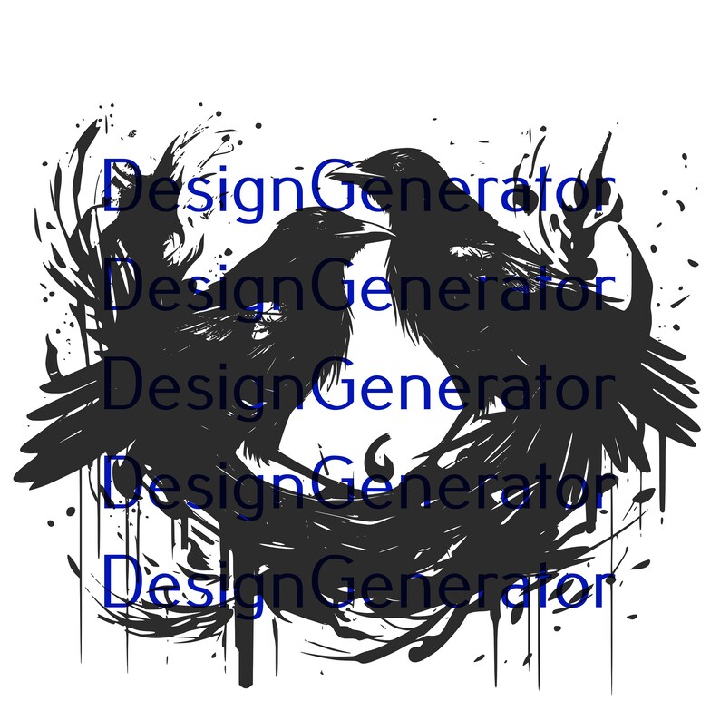 13 Odin's Ravens SVG and PNG Bundle – Hugin and Munin Norse Mythology ...
