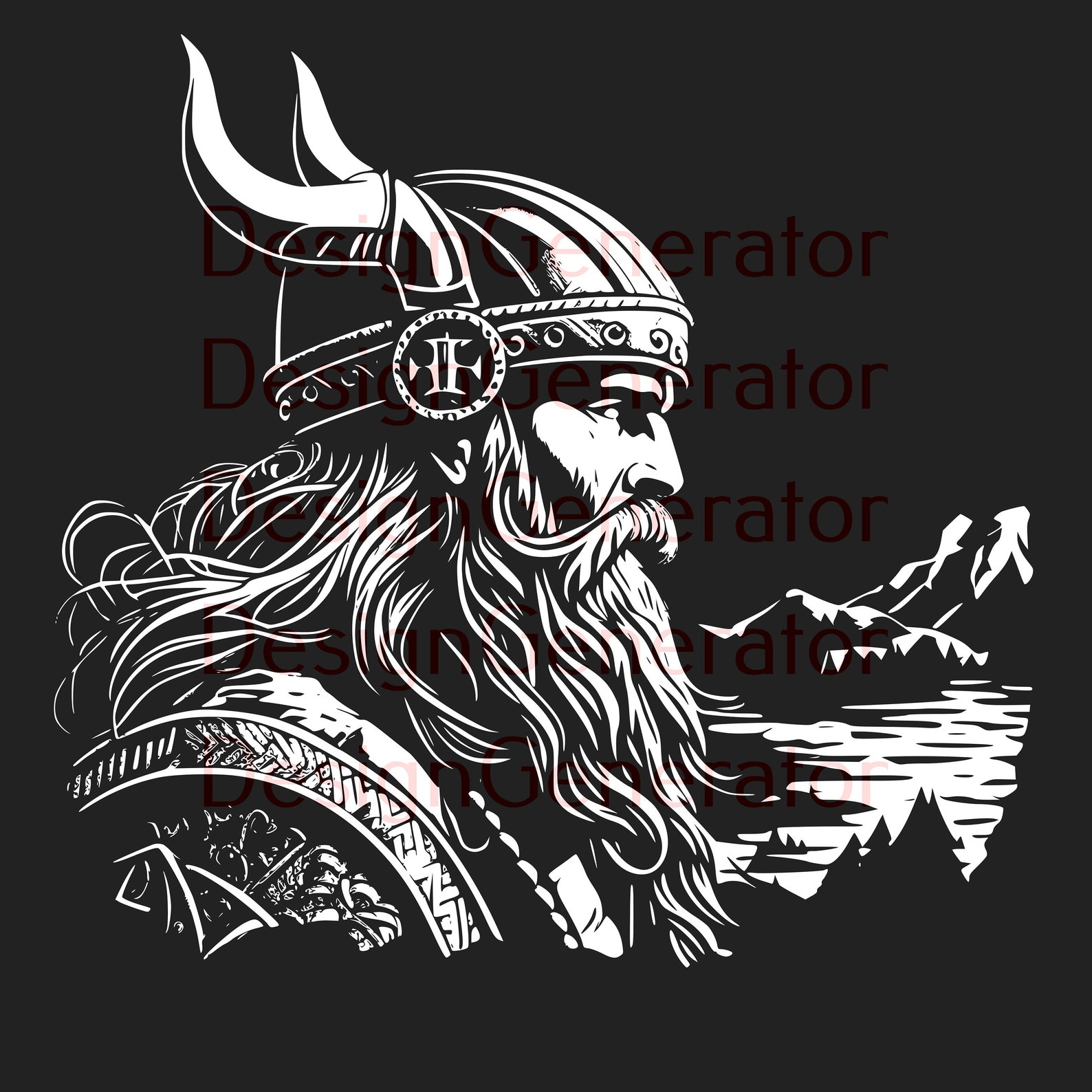 11 Viking SVG and PNG Bundle – Norse Warrior Digital Files for Laser ...