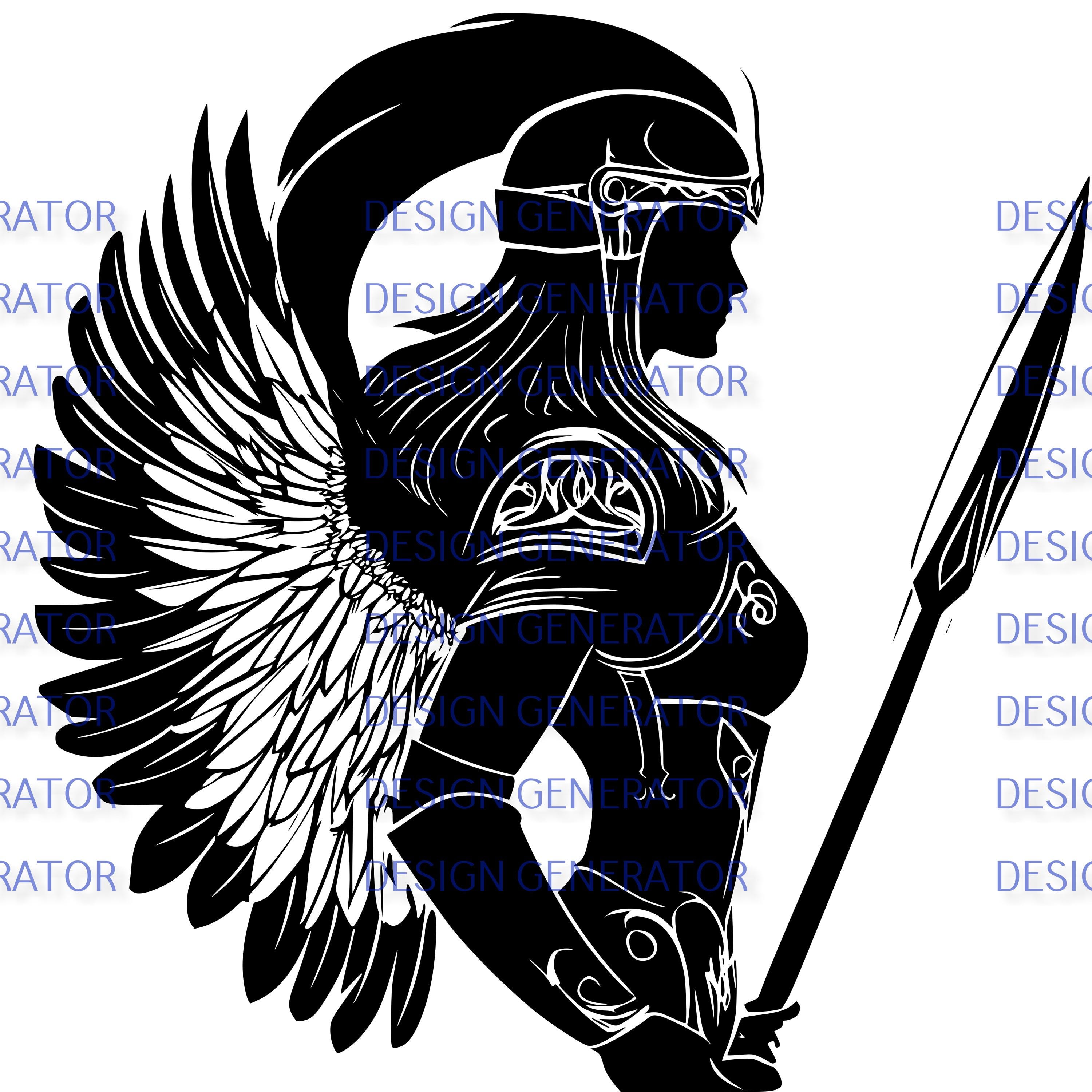 12 Valkyrie SVG and PNG Bundle – Norse Warrior Goddess Digital Files ...
