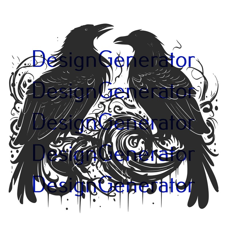 13 Odin's Ravens SVG and PNG Bundle – Hugin and Munin Norse Mythology ...