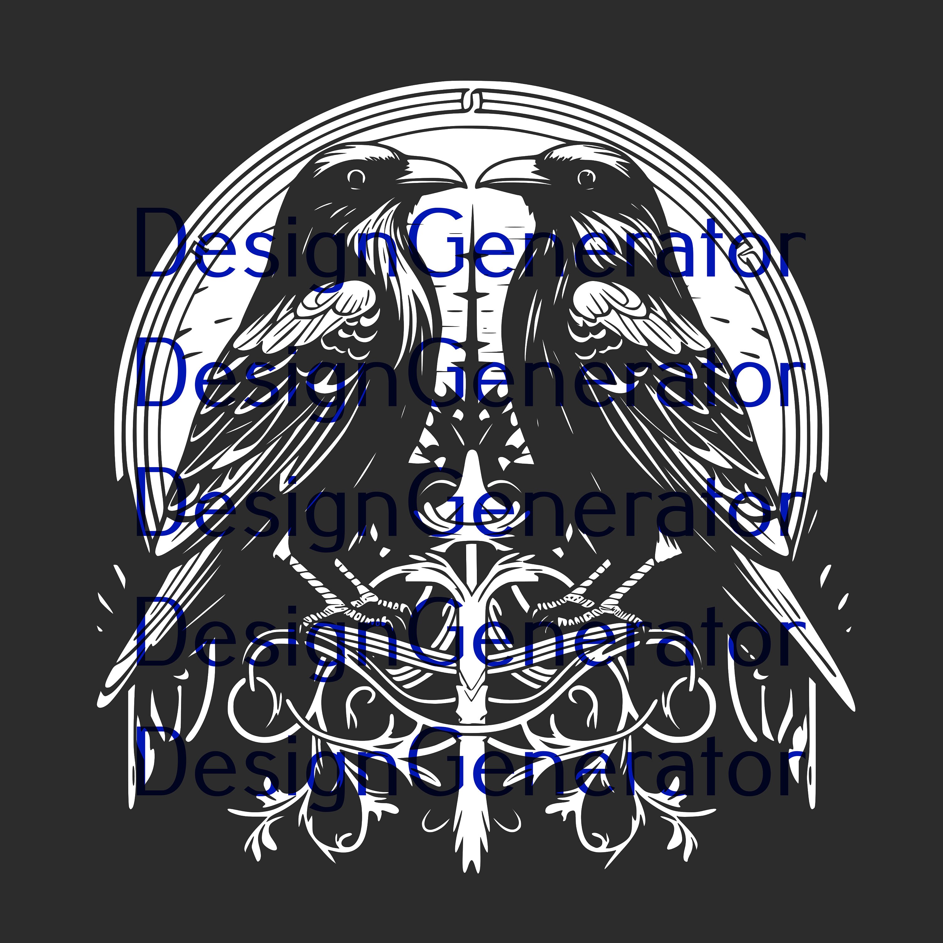13 Odin's Ravens hugin and Mugin SVG and PNG Bundle - Etsy