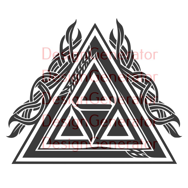 8-valknut SVG Bundle 8 Valknut PNG Bundle - Etsy