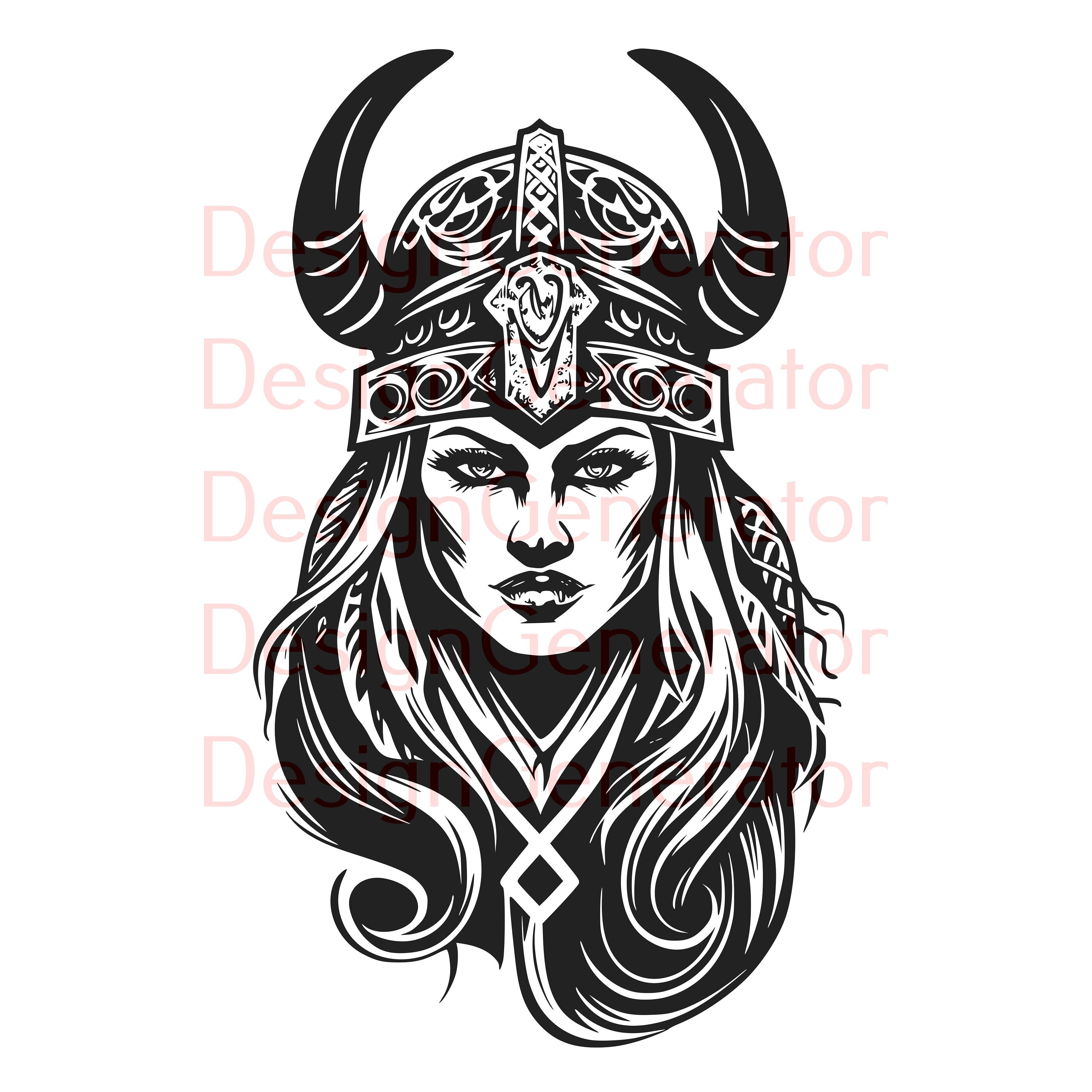11-female Viking Warrior Svg Bundle11 Female Viking Warrior - Etsy
