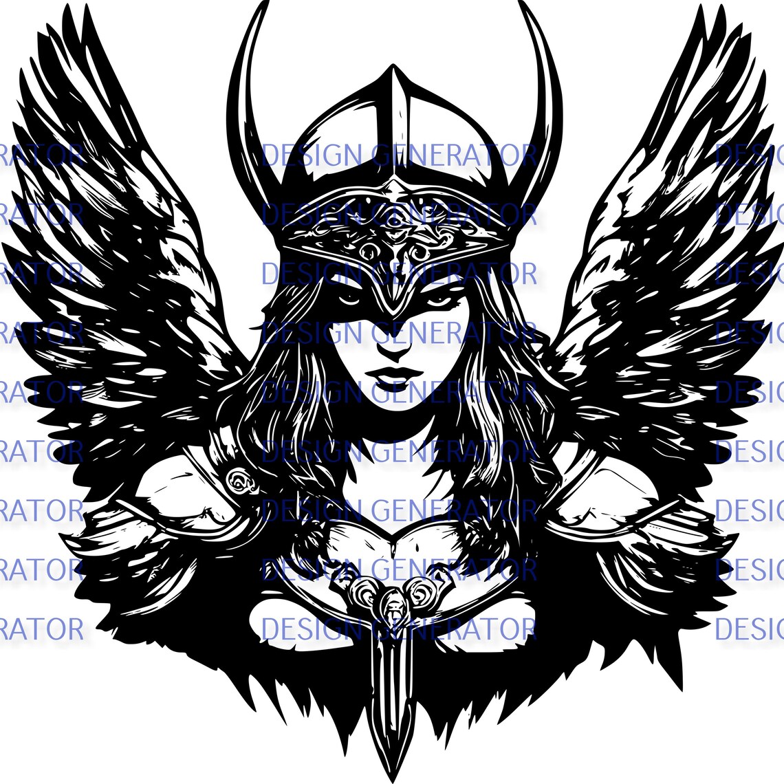 12 Valkyrie SVG and PNG Bundle – Norse Warrior Goddess Digital Files ...