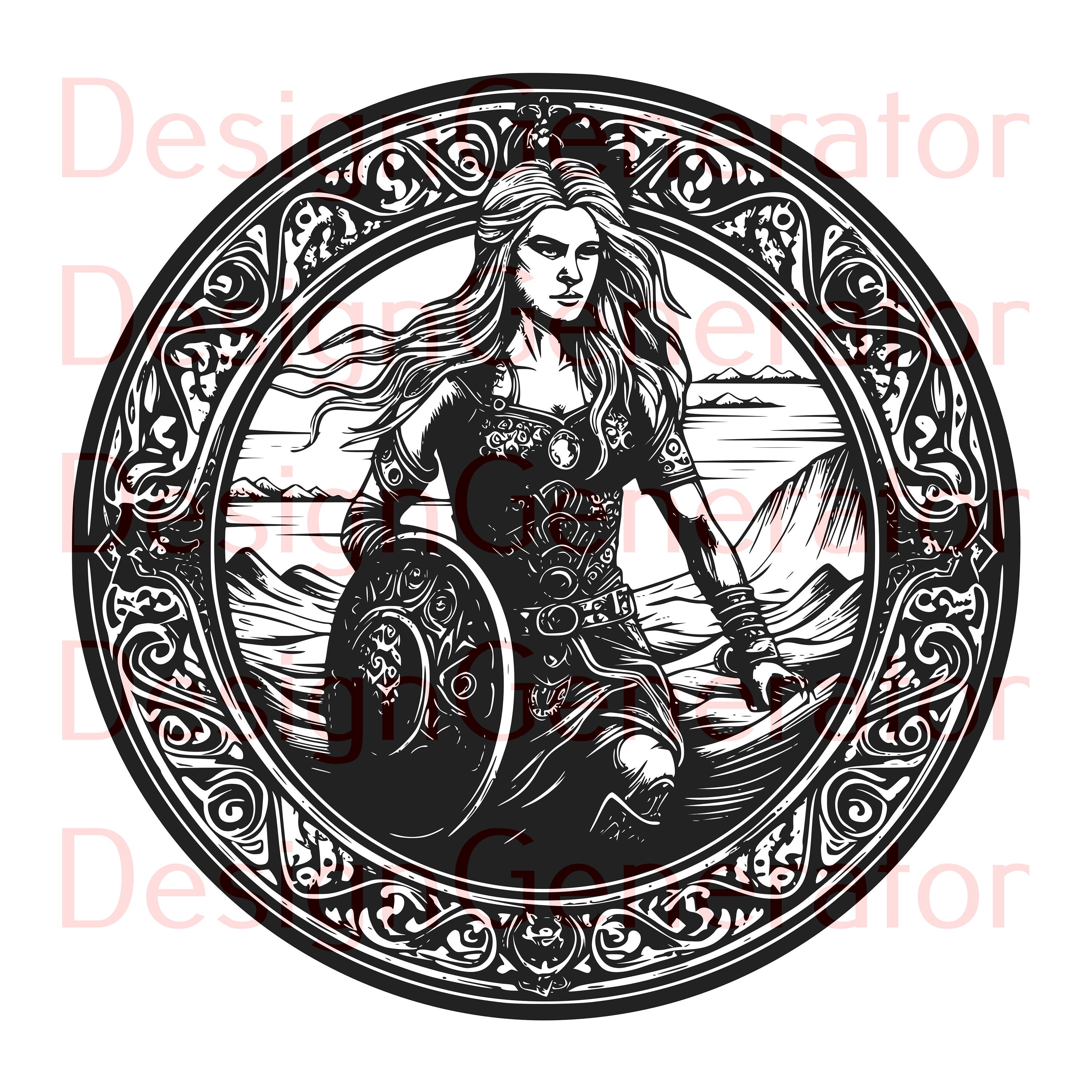 11-shield Maiden SVG Bundle, 11-shield Maiden PNG Bundle - Etsy