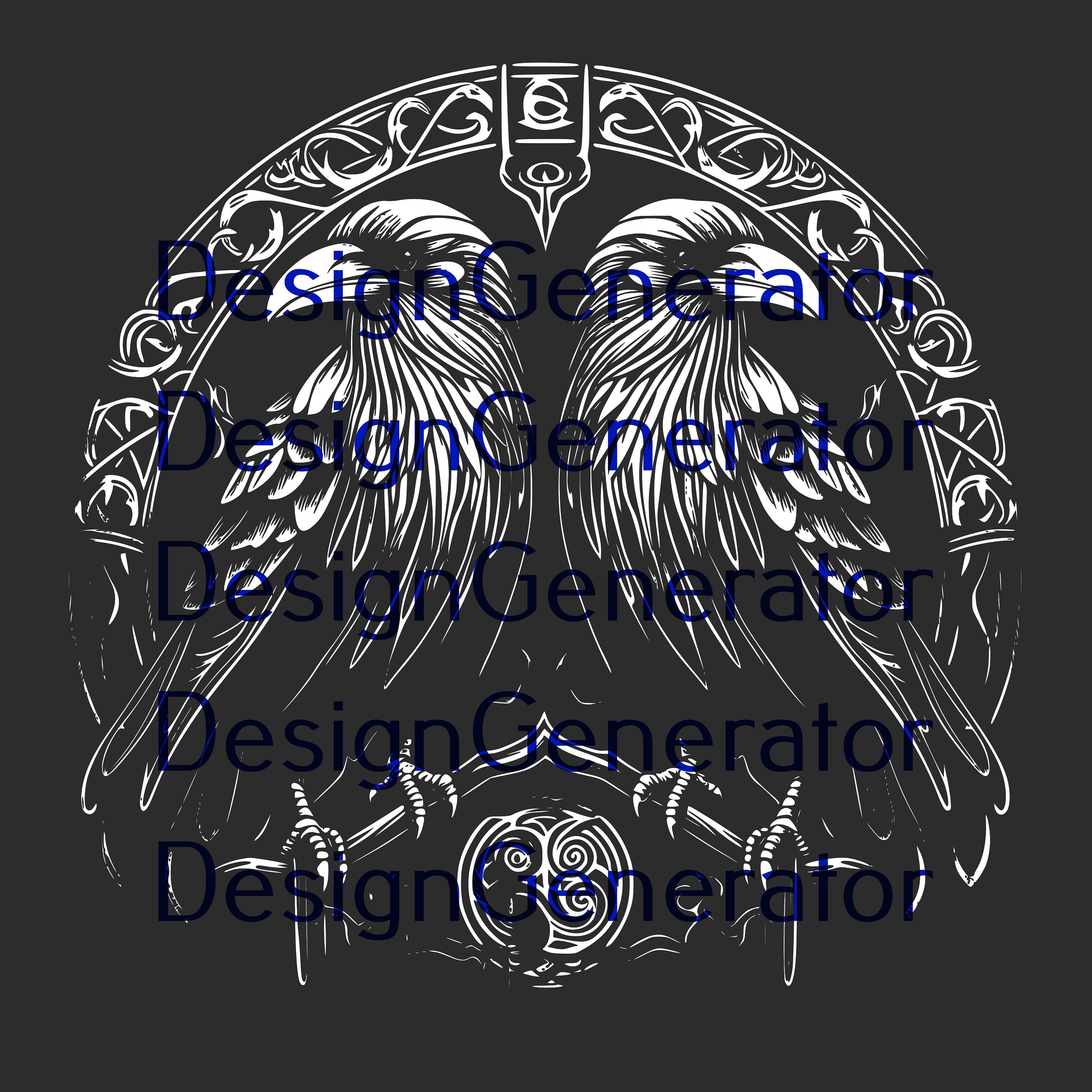 13 Odin's Ravens SVG and PNG Bundle – Hugin and Munin Norse Mythology ...
