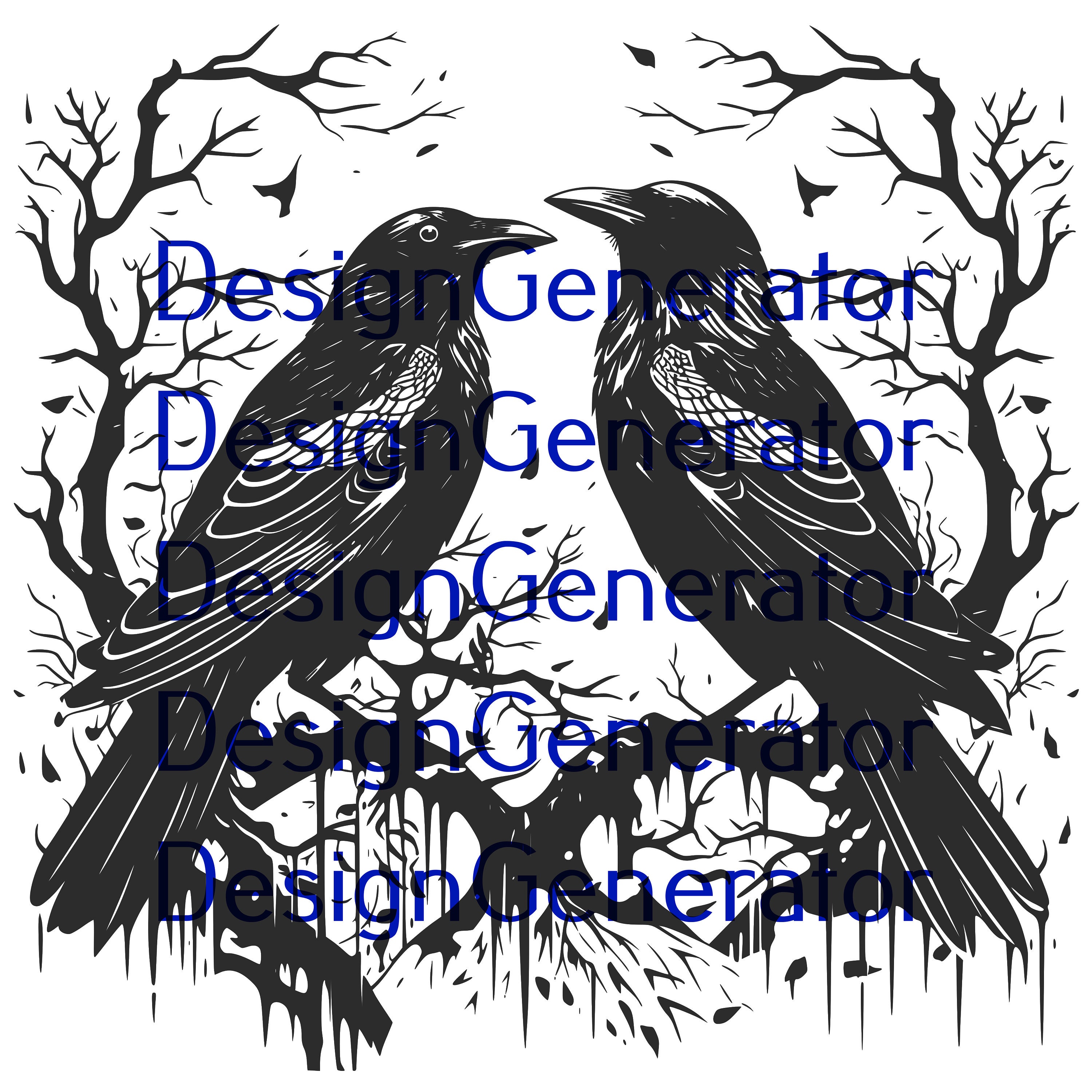 13 Odin's Ravens SVG and PNG Bundle – Hugin and Munin Norse Mythology ...