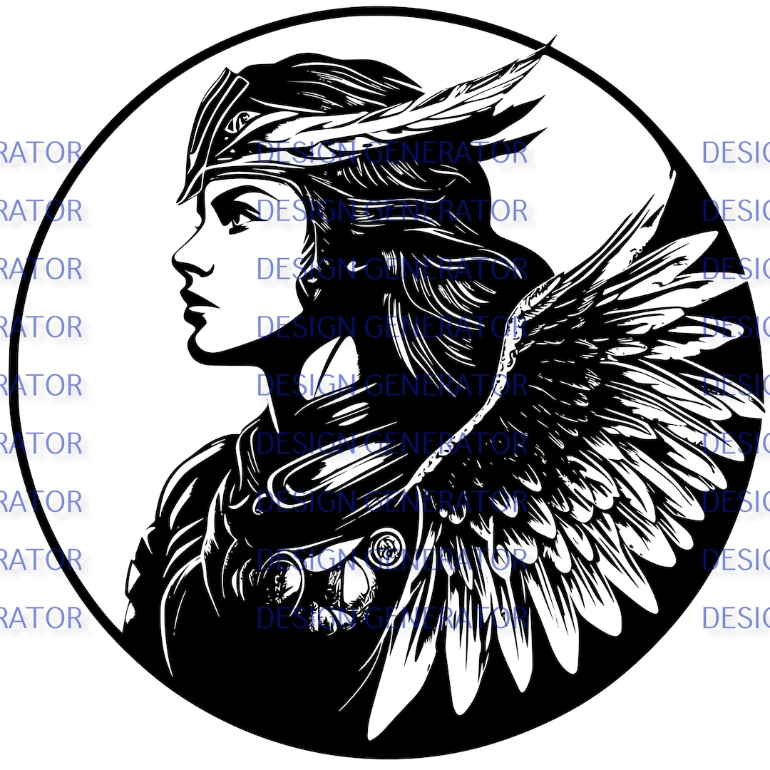 12 Valkyrie SVG and PNG Bundle – Norse Warrior Goddess Digital Files ...