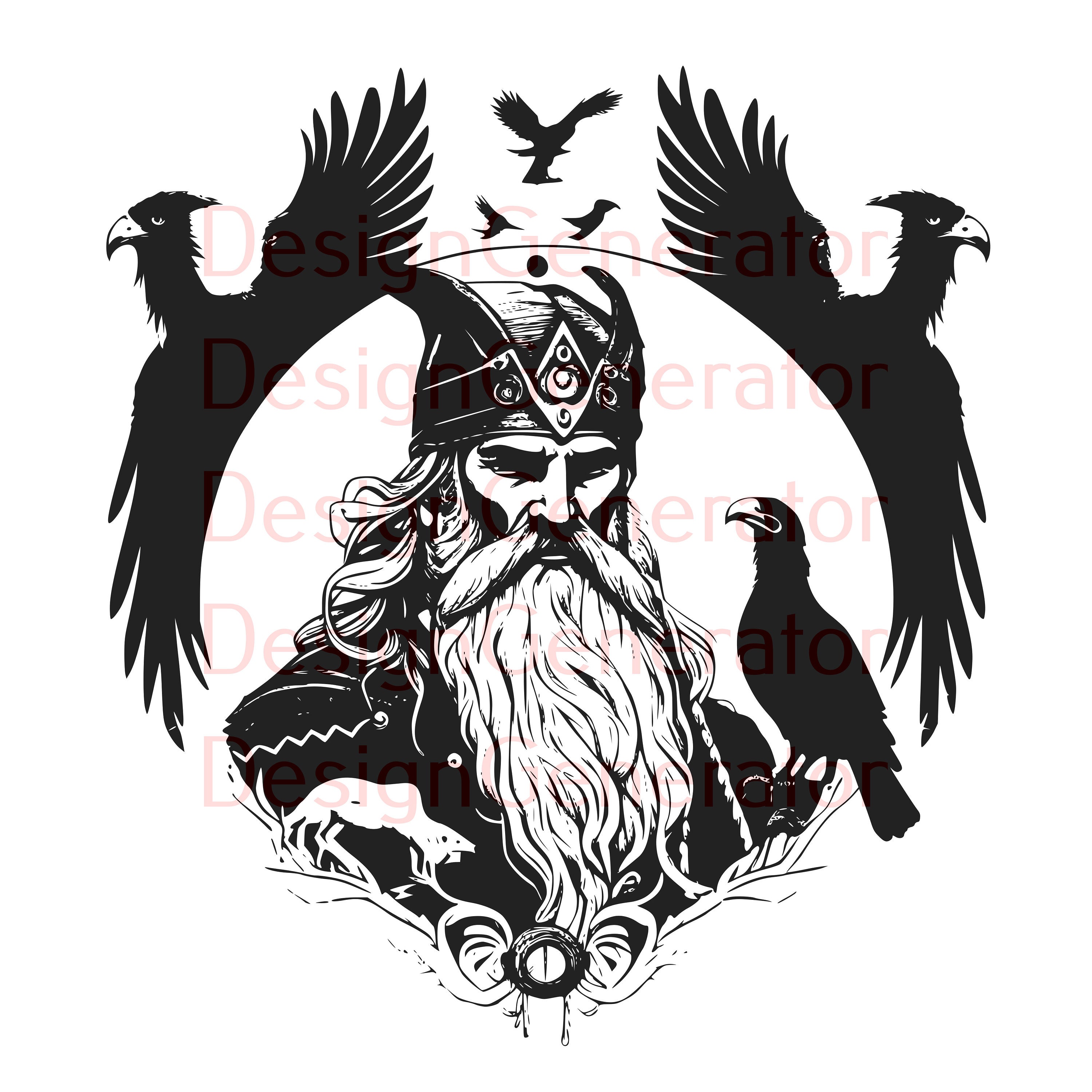 12 Odin SVG Bundle, 12 Odin PNG Bundle - Etsy