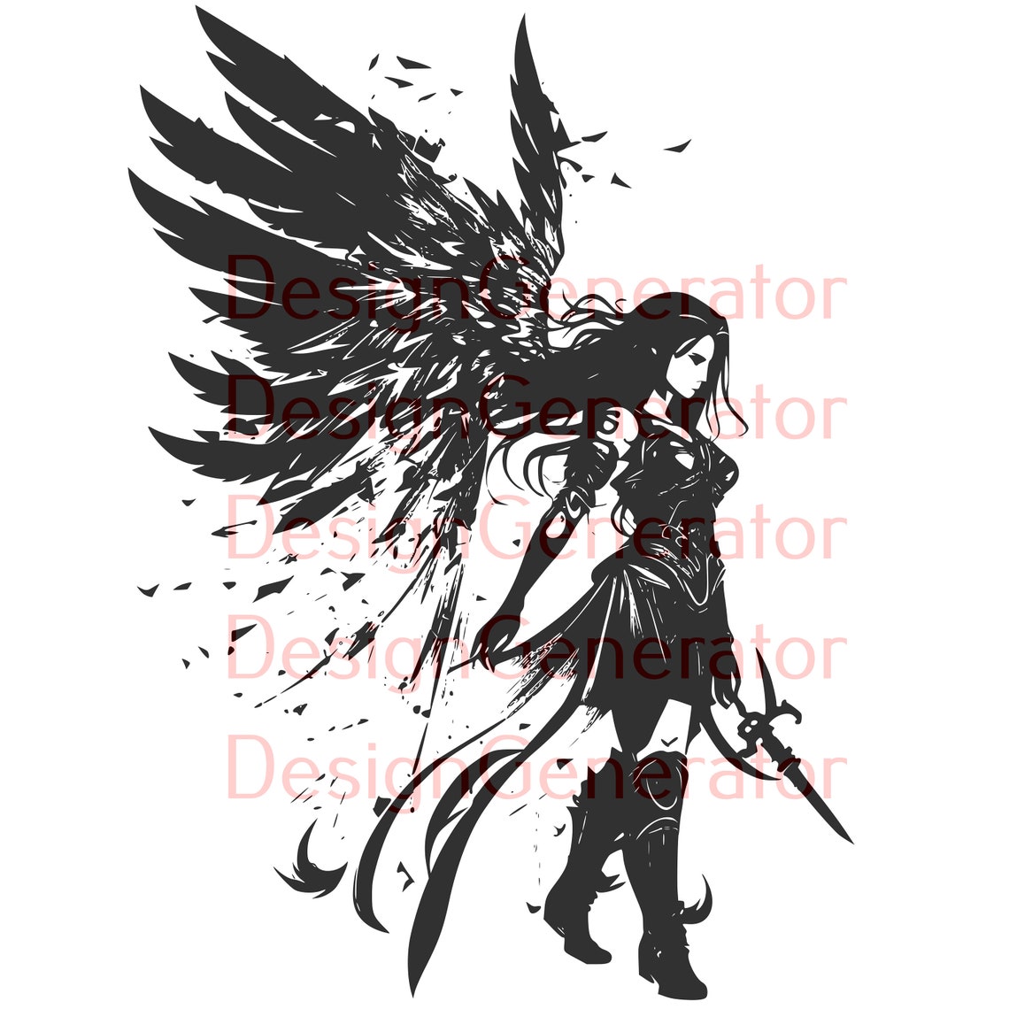11 Valkyrie SVG and PNG Bundle – Norse Warrior Goddess Digital Files ...