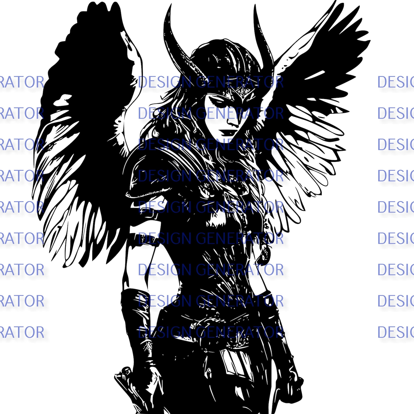 12 Valkyrie SVG and PNG Bundle – Norse Warrior Goddess Digital Files ...