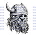 12 Viking Skull SVG and PNG Bundle – Norse Warrior Skull Designs for ...