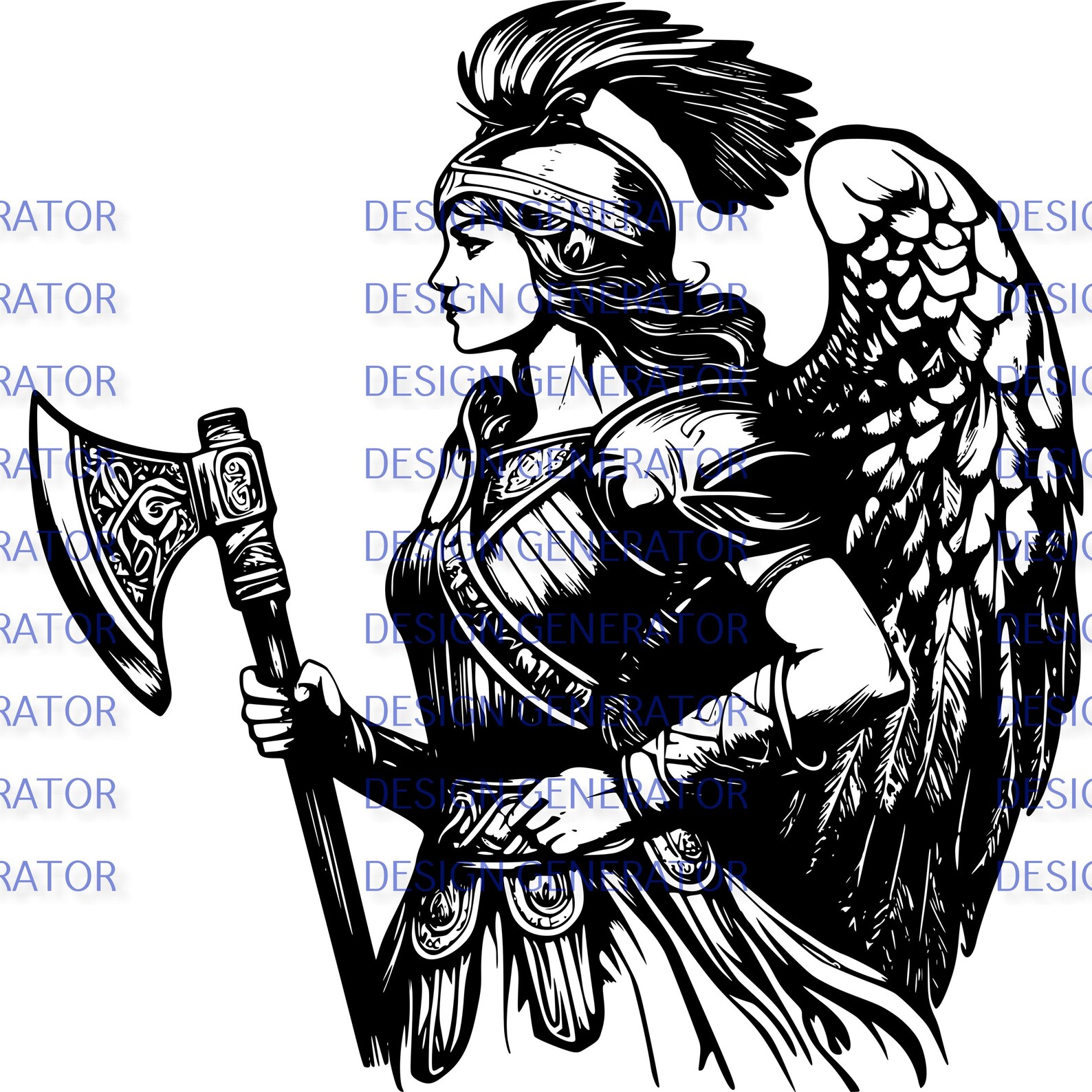 13 Valkyrie SVG and PNG Bundle – Norse Warrior Goddess Digital Files ...