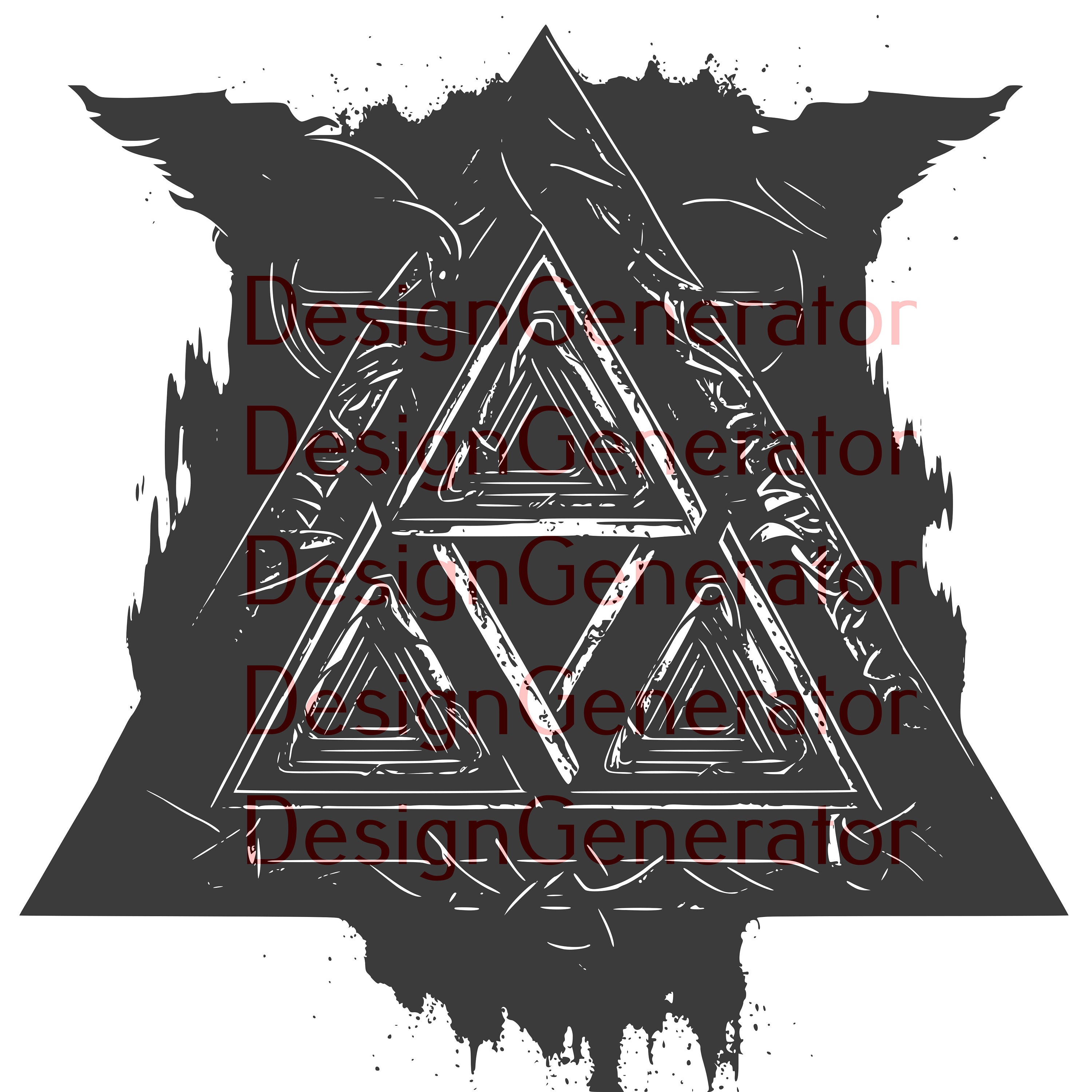8 Valknut Viking Symbol SVG and PNG Bundle – Norse Mythology Digital ...