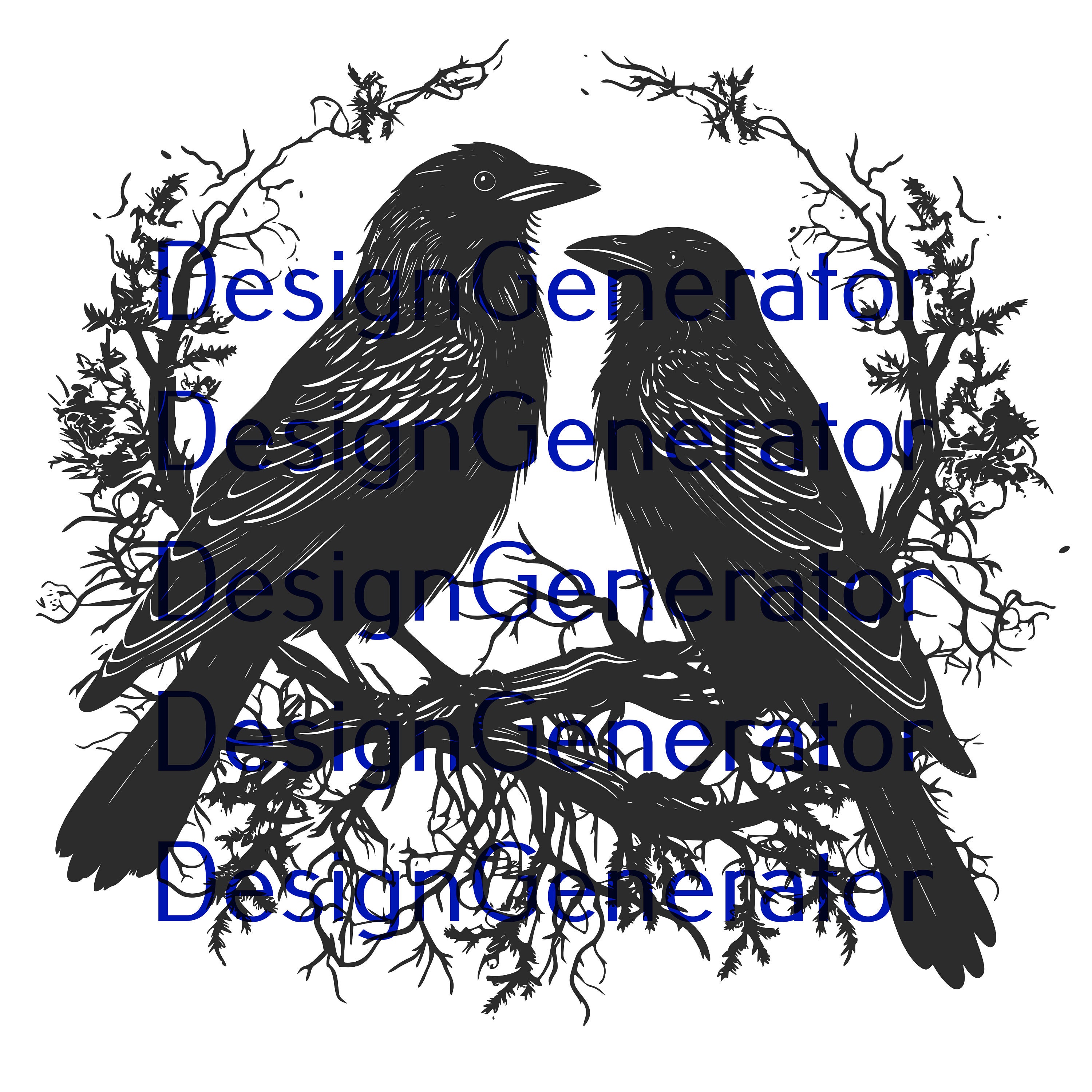 13 Odin's Ravens hugin and Mugin SVG and PNG Bundle - Etsy