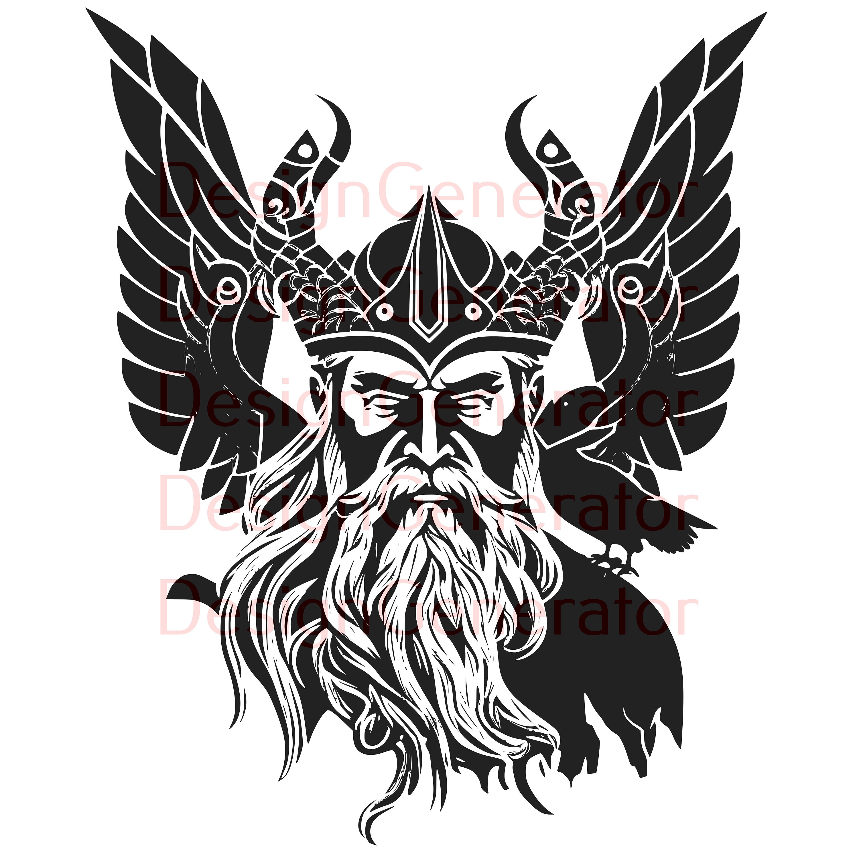 12 Odin SVG Bundle, 12 Odin PNG Bundle - Etsy.de