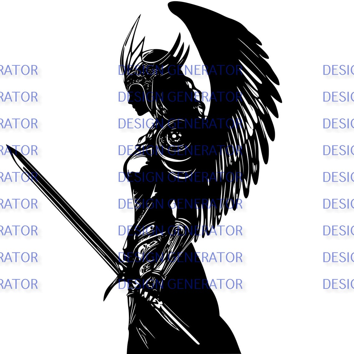 12 Valkyrie SVG and PNG Bundle – Norse Warrior Goddess Digital Files ...