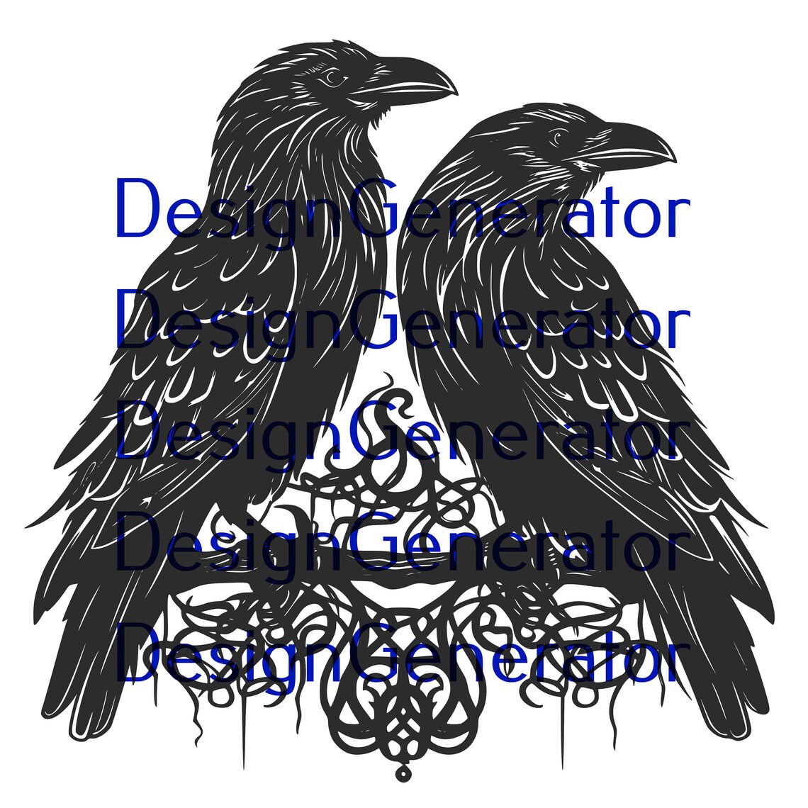 13 Odin's Ravens SVG and PNG Bundle – Hugin and Munin Norse Mythology ...