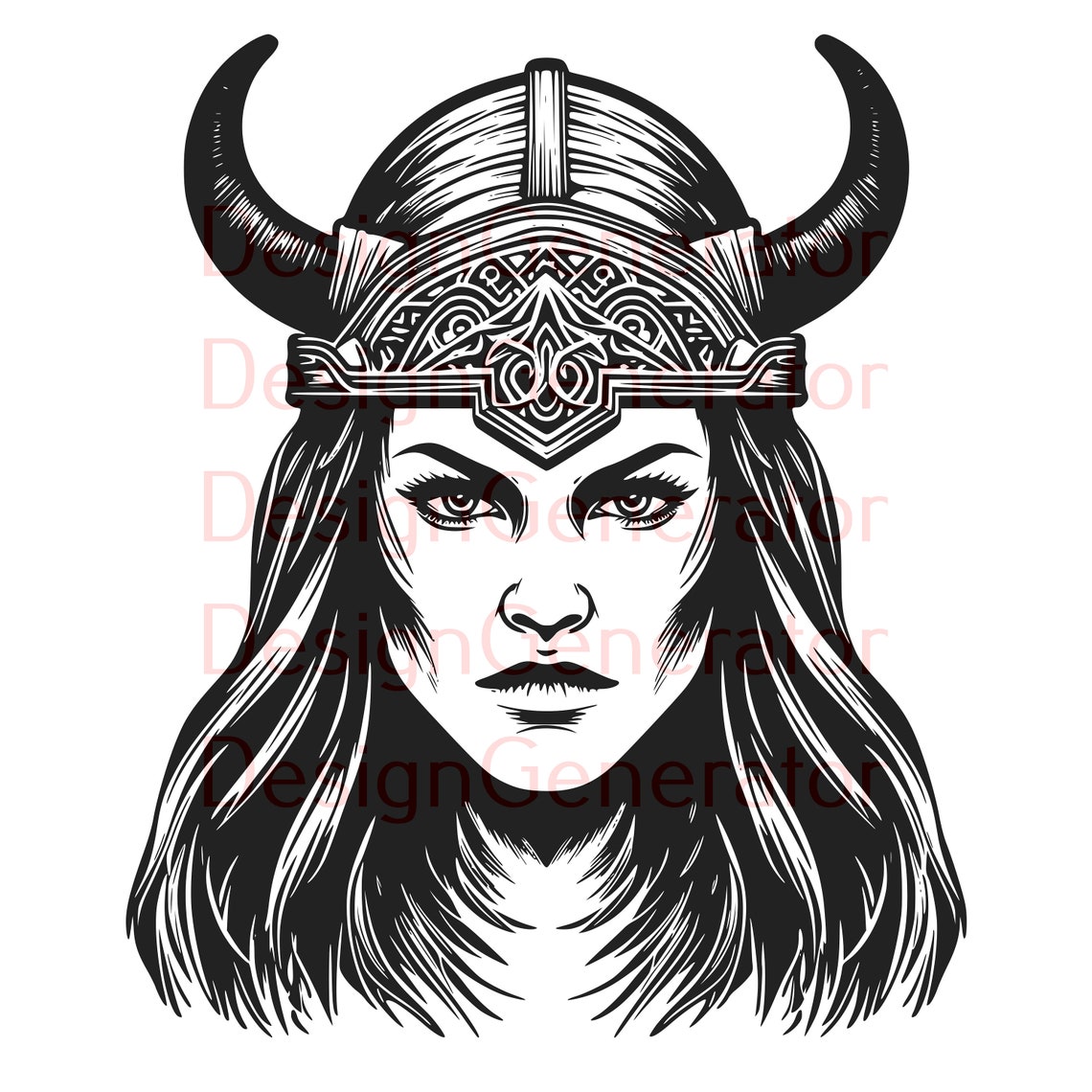 11-female Viking Warrior Svg Bundle,11 Female Viking Warrior Png Bundle ...