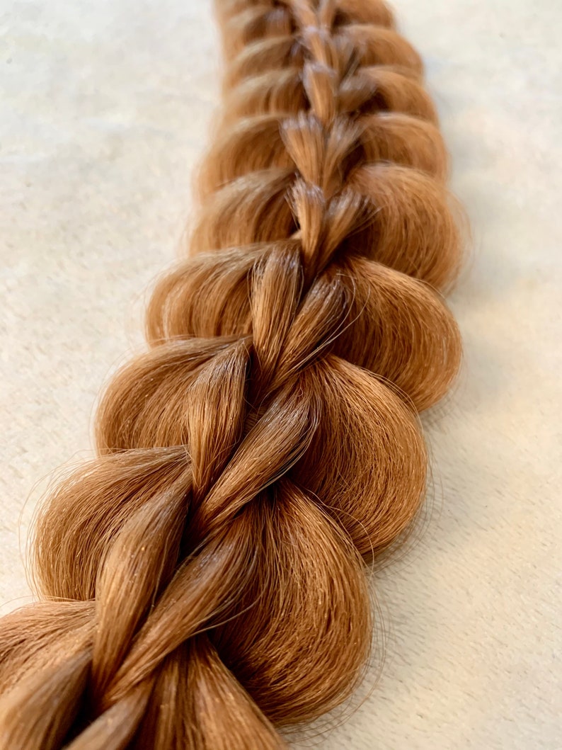 1x Single Handmade 3D Clip in Braid Extension & 10 FREE Braid | Etsy
