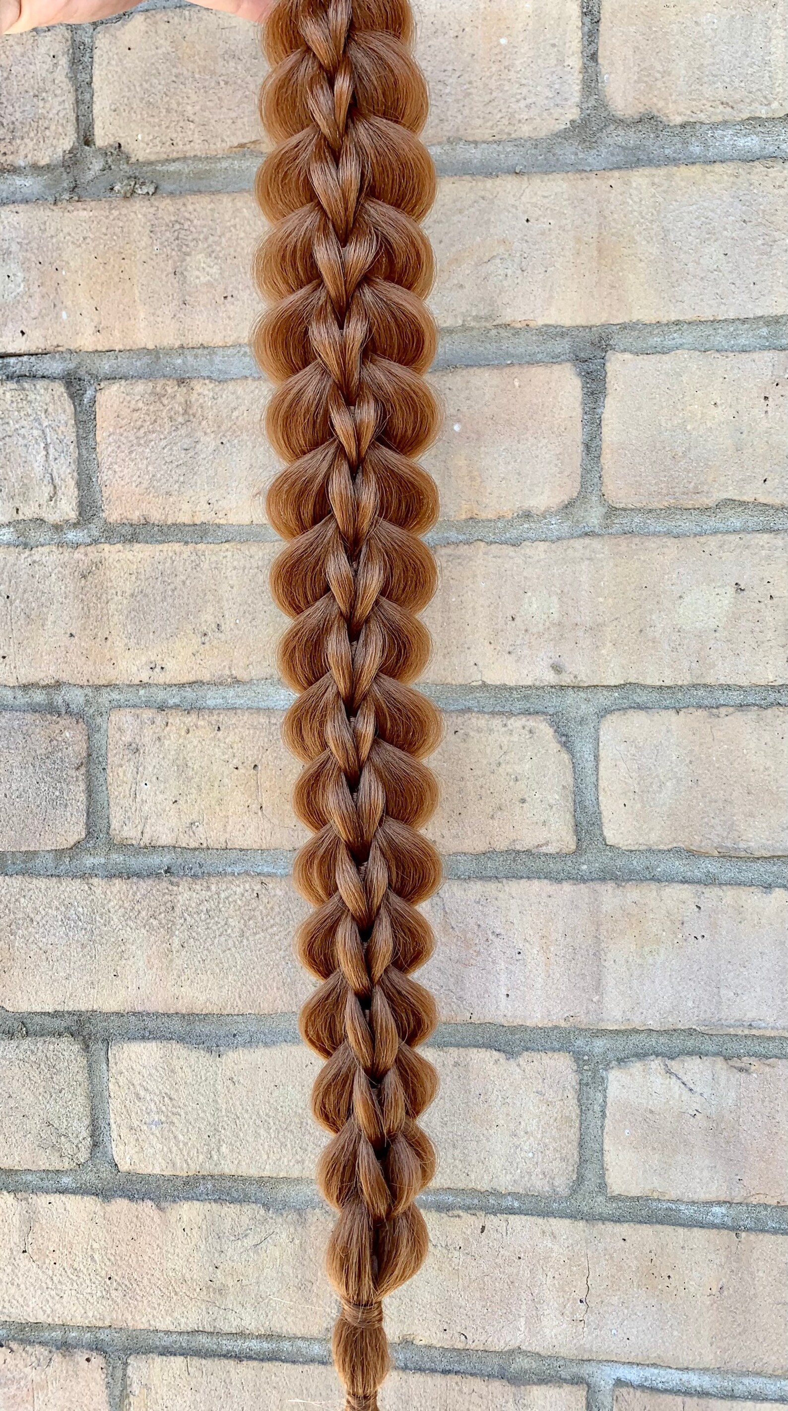 1x Single Handmade 3D Clip in Braid Extension & 10 FREE Braid | Etsy