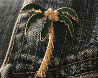 Palm Tree Pin | Etsy
